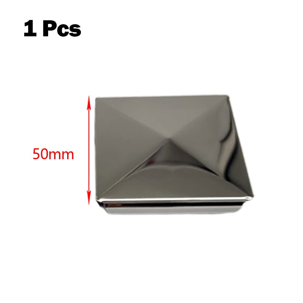 chengsi Post cap stainless steel to steel galvanized cover cap pyramid ...