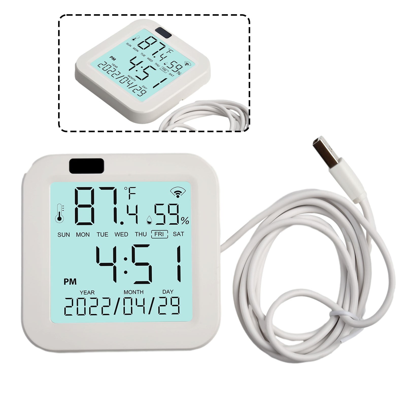 chengsi Sensor Temperature Humidity Hygrometer Thermometer Indoor ...