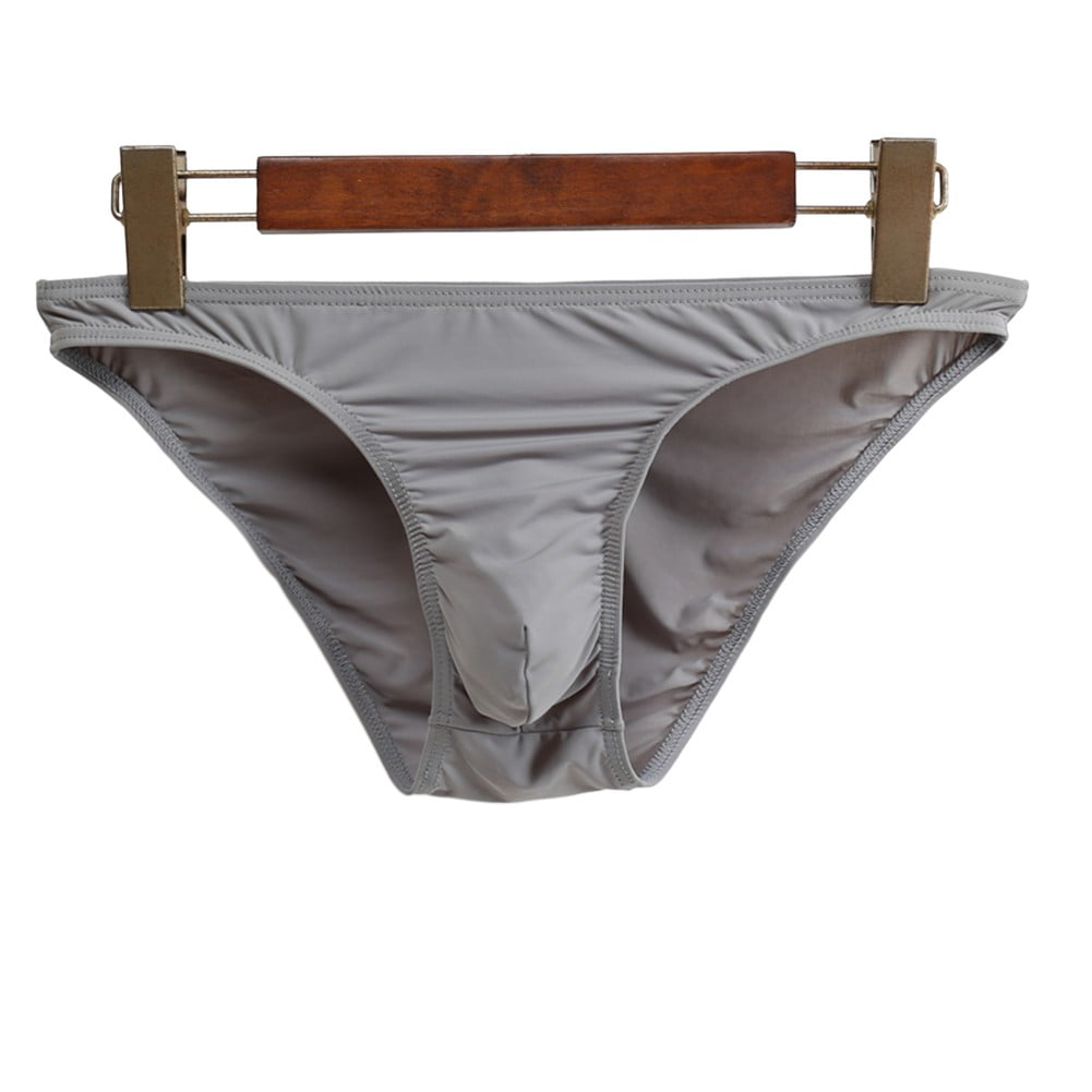 chengsi Sexy Men Bulge Pouch Thong G-String Underpanties Bikini Solid Briefs Underwear - Walmart.com