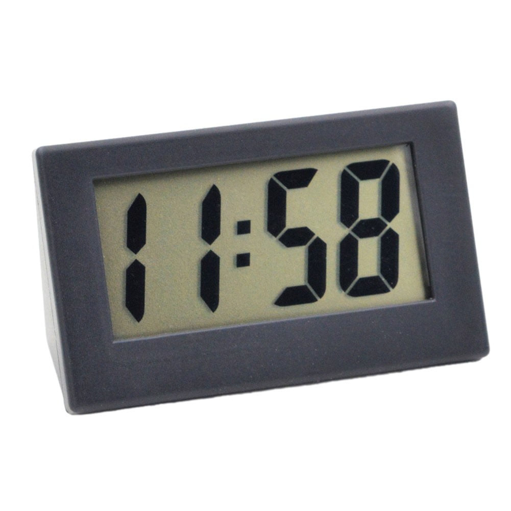 chengsi Silent Mini Triangular Digital Desktop Clock for Students ...