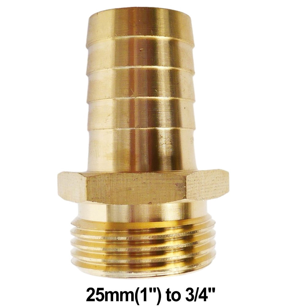 chengsi Solid BRASS Hose Tail Connection To Male Thread Pond Pool Hose ...