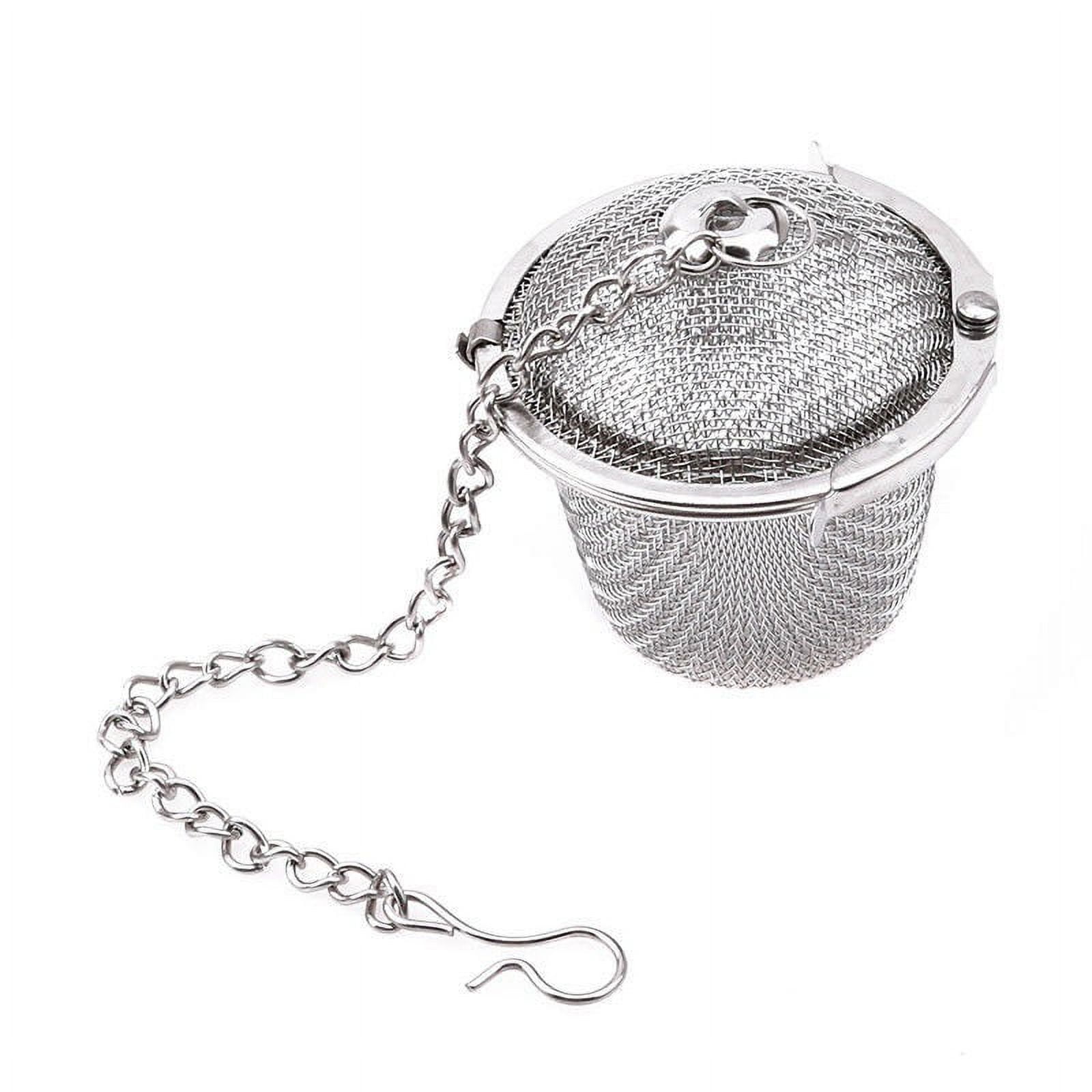 chengsi Tea Ball Loose Tea Leaf Strainer Herbal Spice Infuser Filter ...