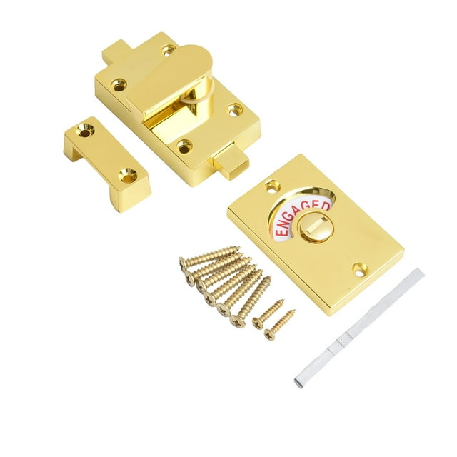 chengsi Toilet Indicator Bolt Vacant Engaged Bathroom Privacy WC Toilet ...