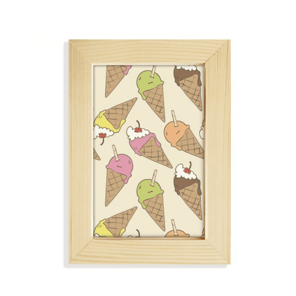 cherry chote ice desktop display photo frame picture art painting 5x7 ...