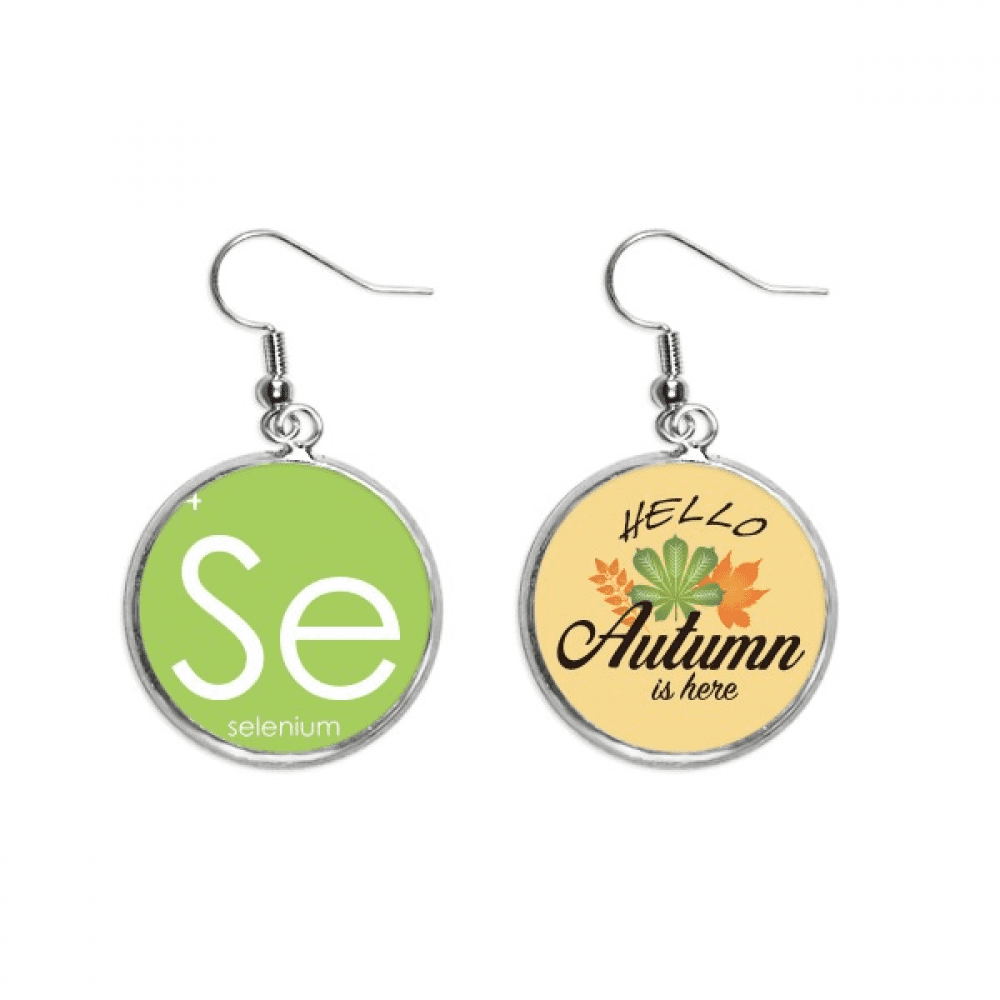 chestry elements period table chalcogens element selenium se ear dangle ...