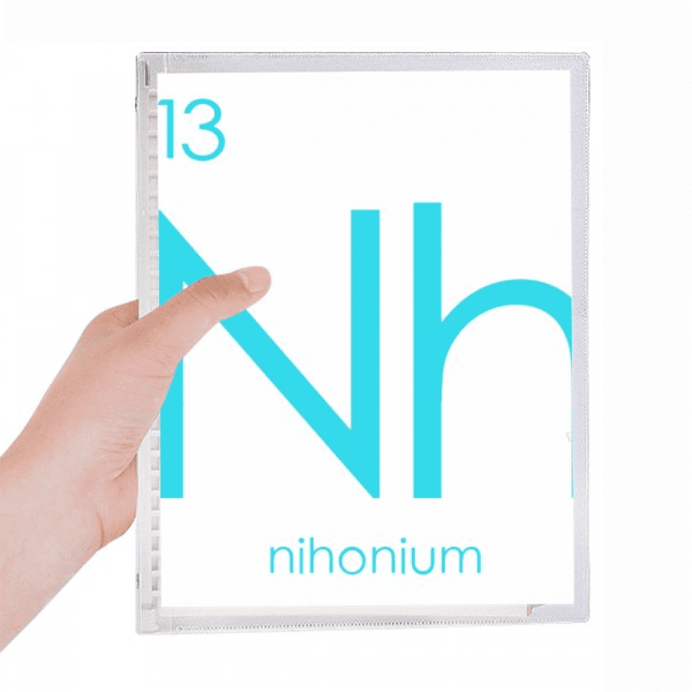 chestry elements period table poor metals nihonium nh notebook loose ...