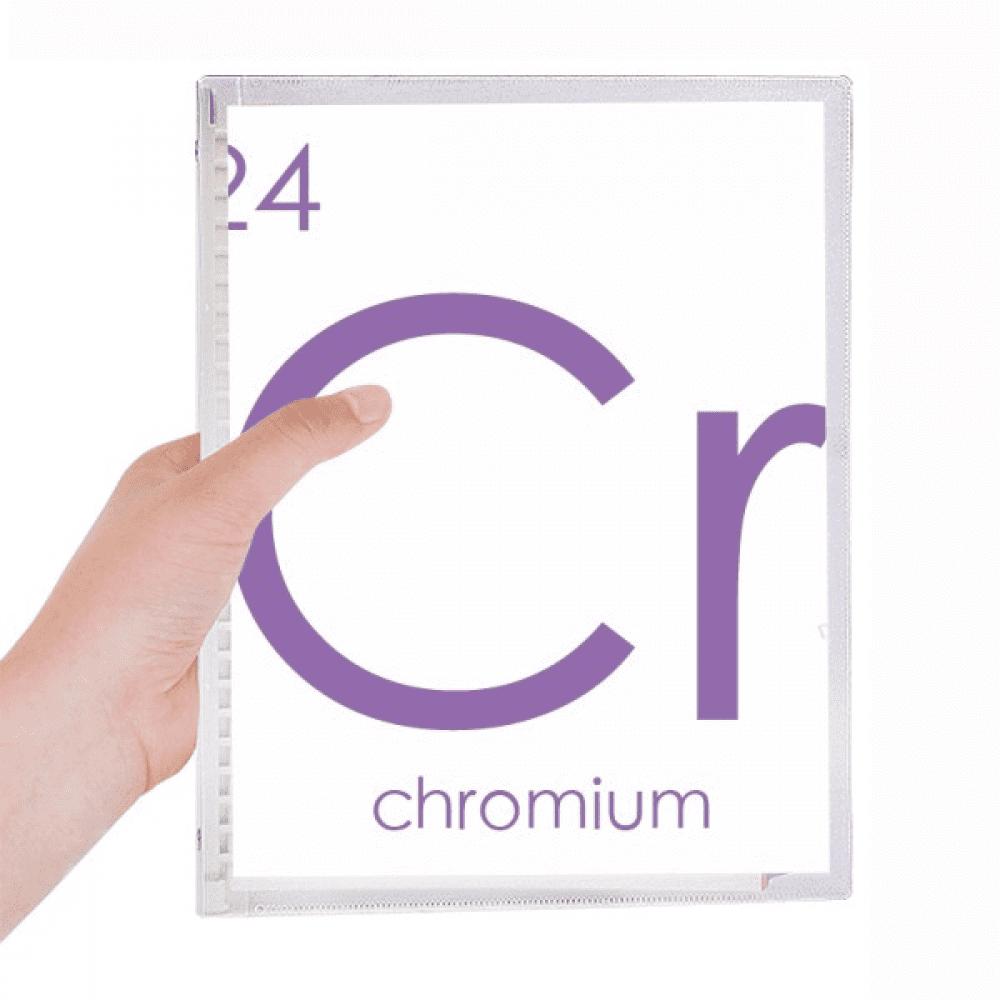 chestry elements period table transition metals chroum cr notebook ...