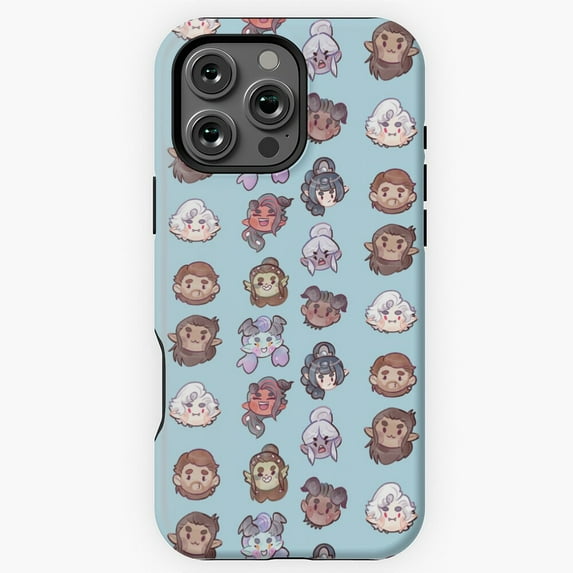 chibi faces Phone Case for iPhone 16 15 14 13 12 11 Pro Max M5906824 ...