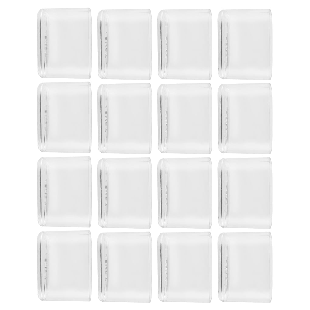 chidgrass 16pcs Oval Chair Leg Caps Nonslip Furniture Floor Protectors ...