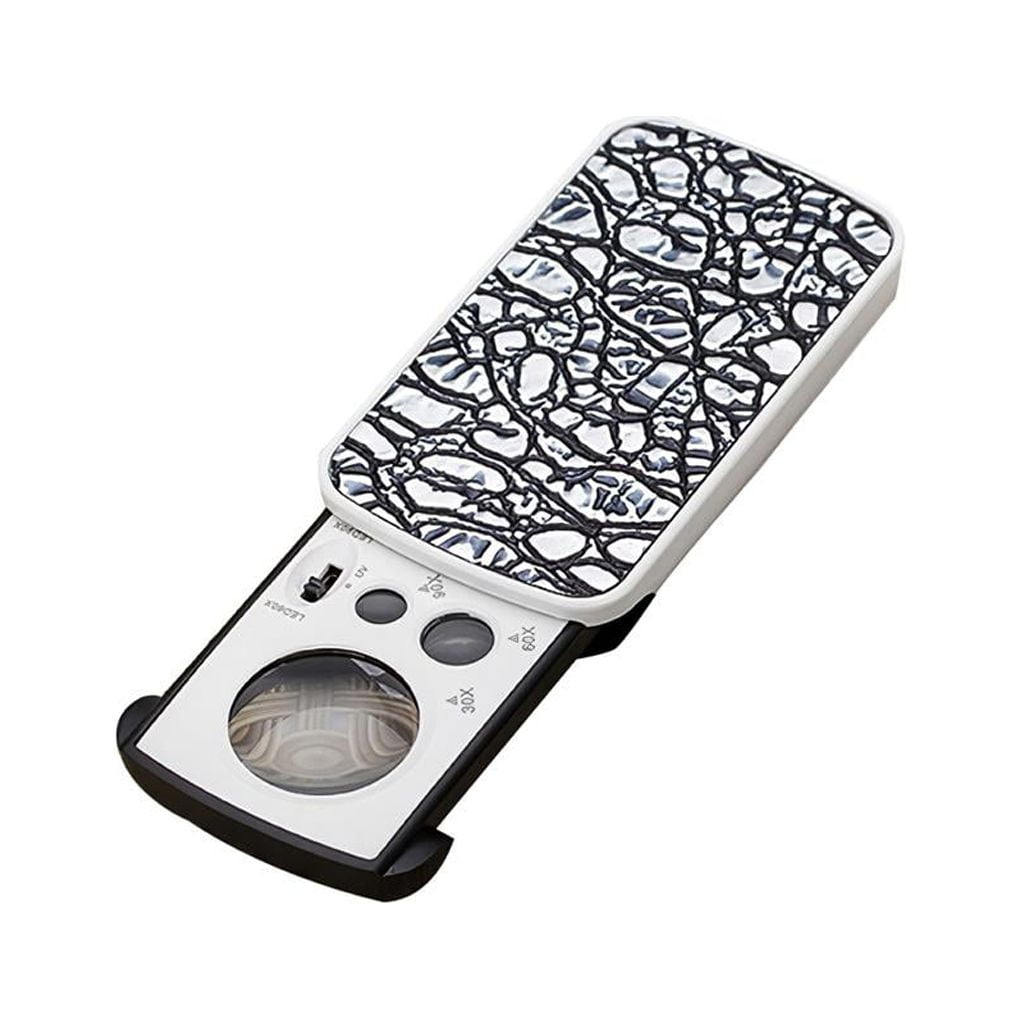 chidgrass 60X 90X Magnifying Loupe Jewelry Appraisal Repairing Reading ...