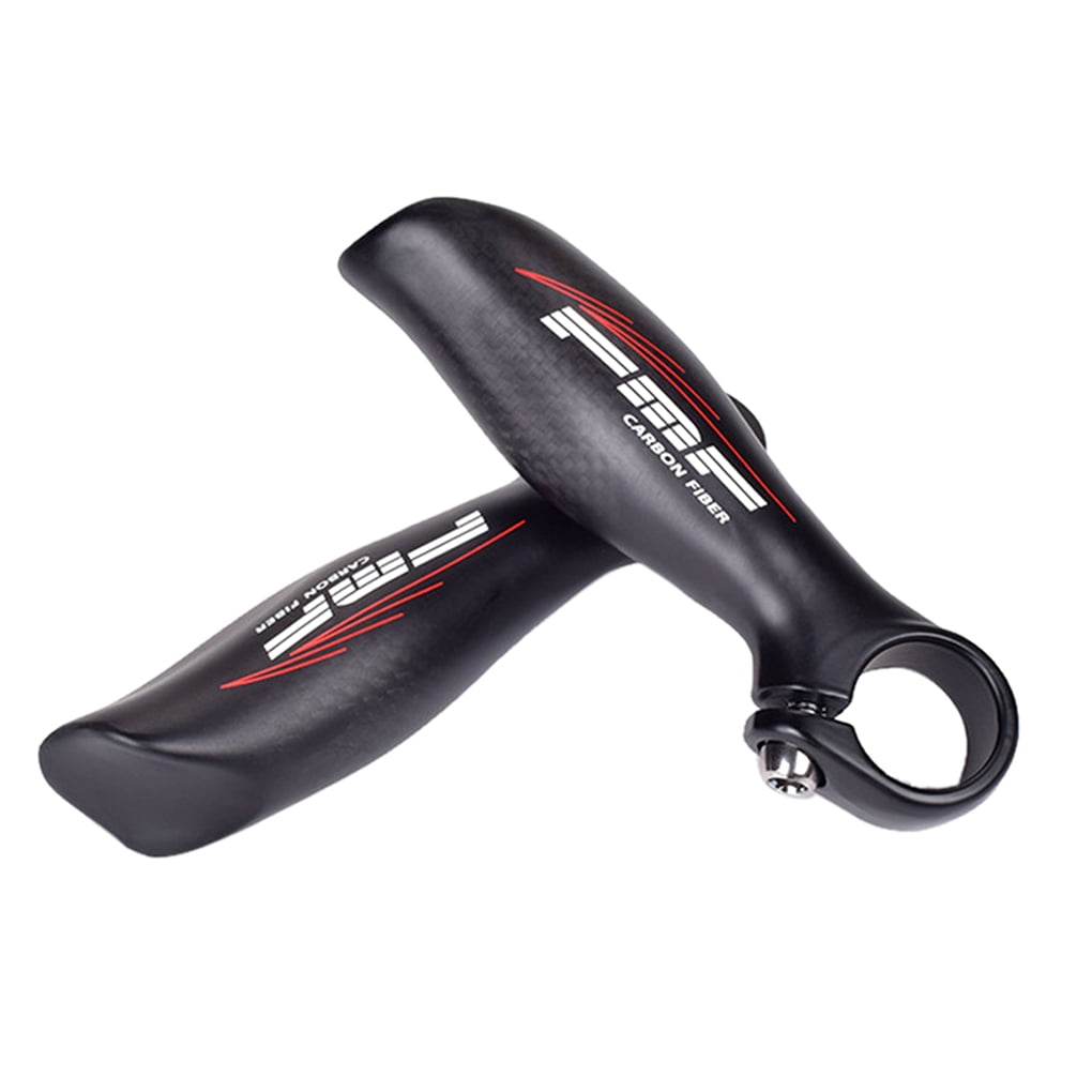 chidgrass Bike Handlebar End Fiber Cycling Grip Non- for slip End ...
