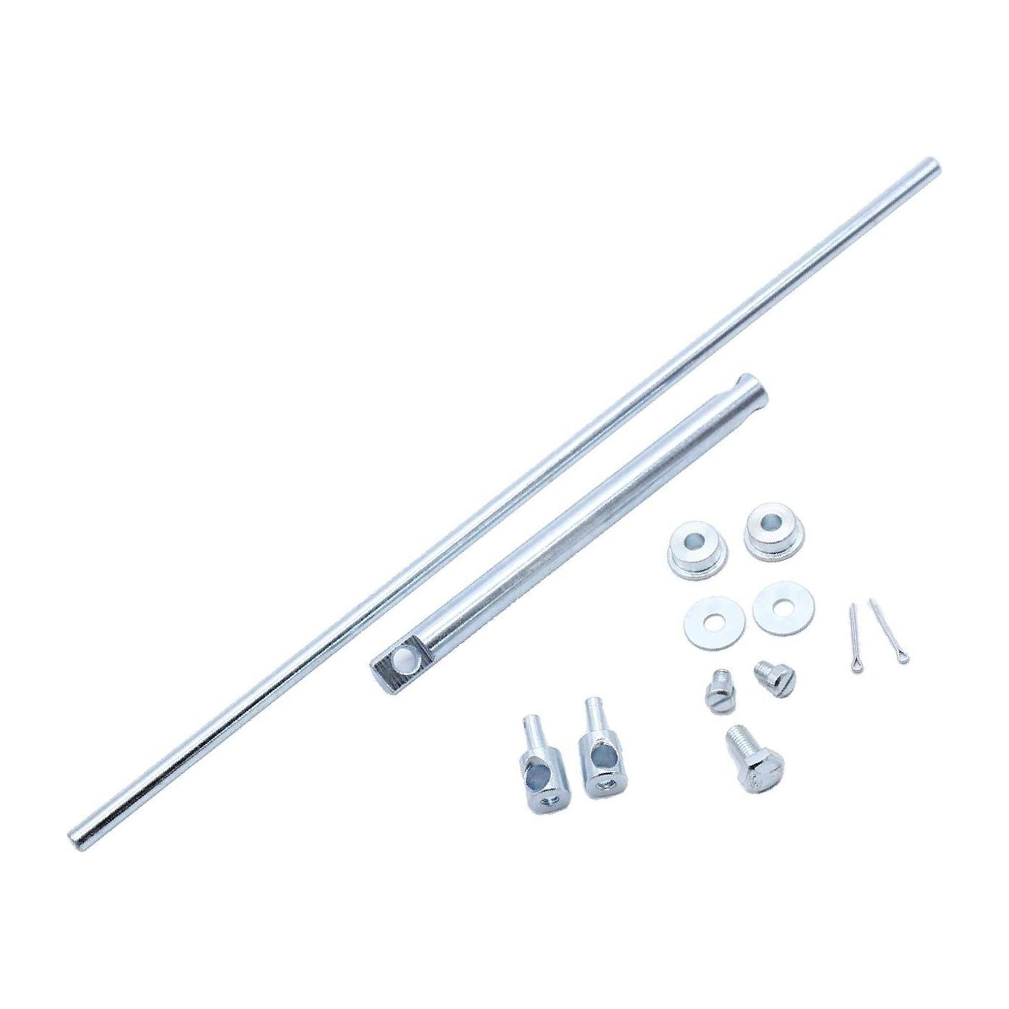 chidgrass Dual Carb Linkage Kit Automotive Compatible for Carburetors ...