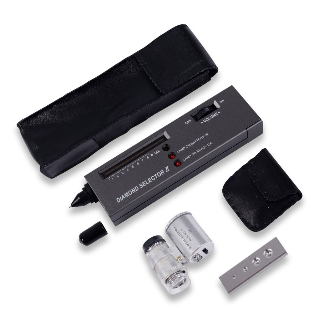 chidgrass Portable Stone Tester 60X Magnifier Crystal Jewellery ...