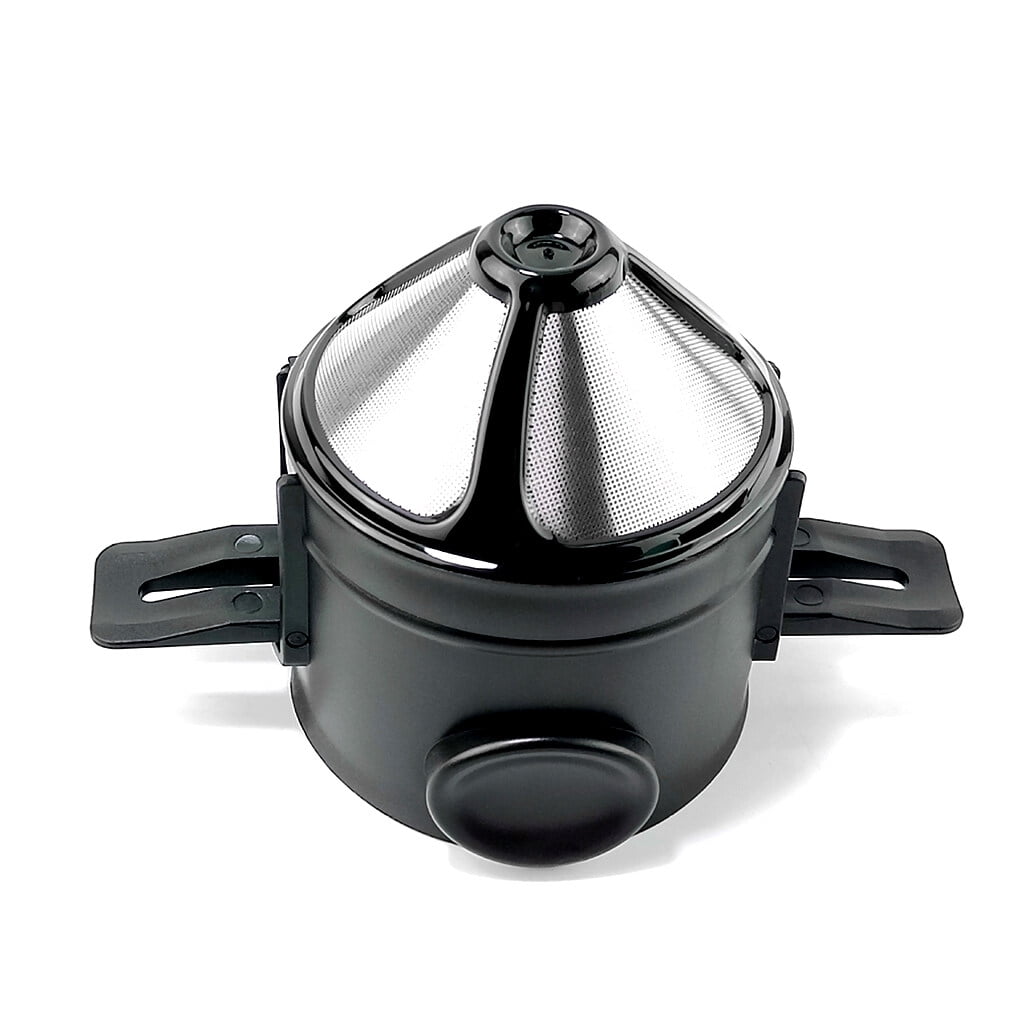 chidgrass Pour Over Coffee Maker Stainless Filter Drip Tea Dripper ...
