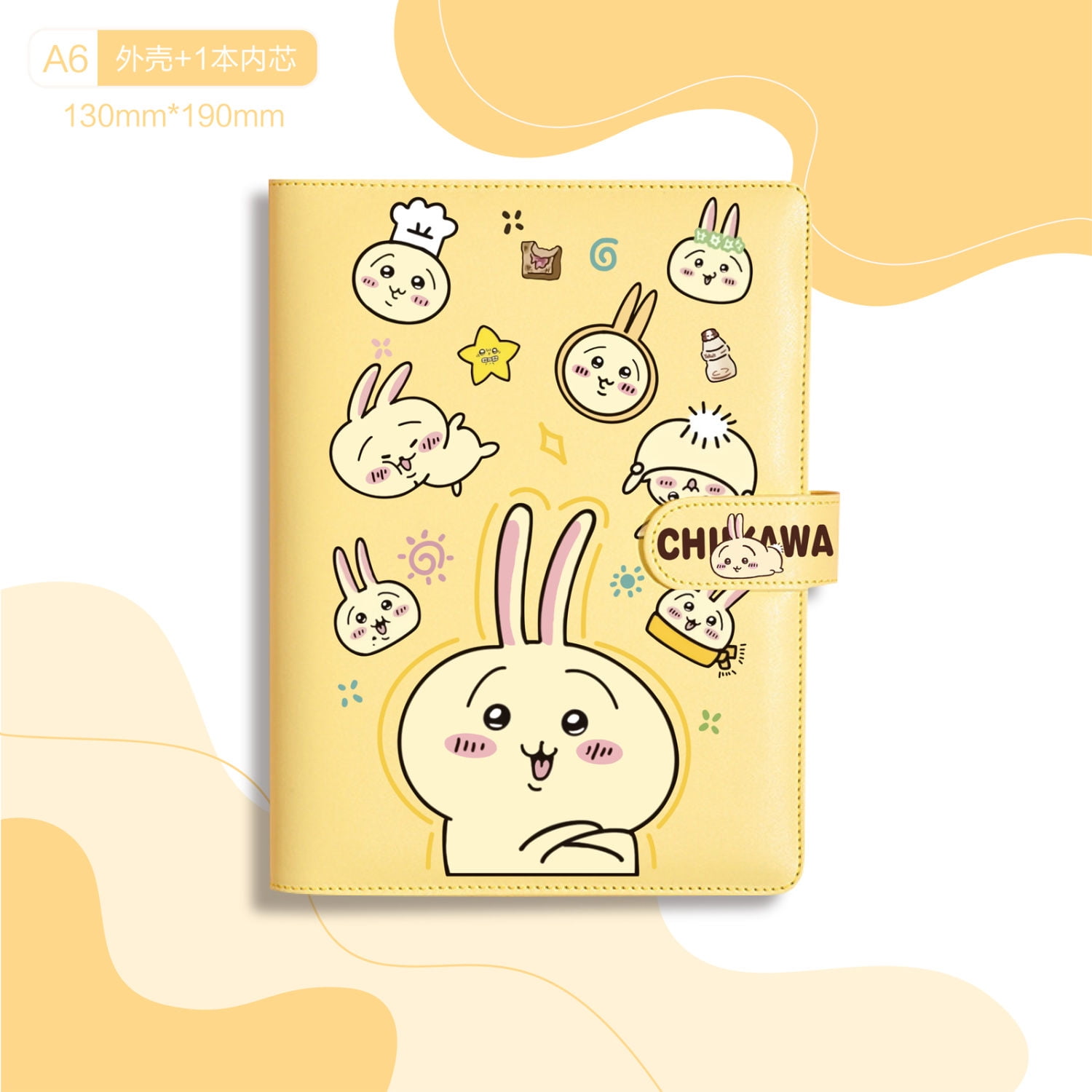 chiikawa hachiware anime peripheral cartoon ledger notebook portable ...