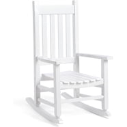 Jack Post Small Child Size White Rocking Chair, Classic Wooden Youth ...