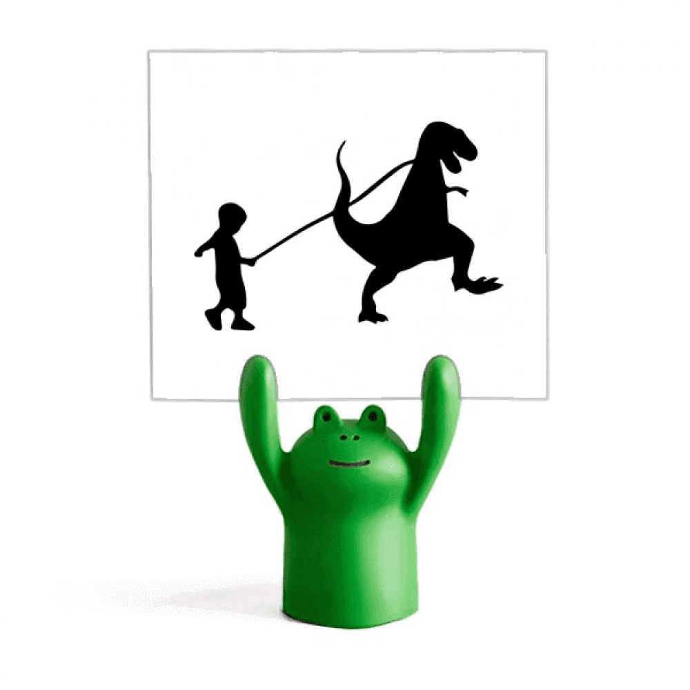 children dinosaur movement Memo Holder Cartoon Animal Frog Stand ...