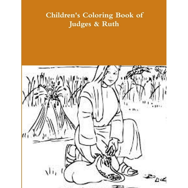 Ruth Bible Story Coloring Pages About Bible Life And Times Coloring