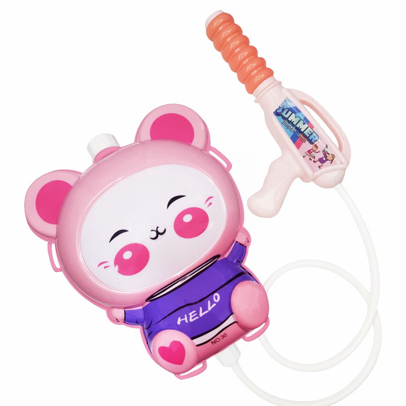children's backpack water toys summer pull out water kindergarten water ...