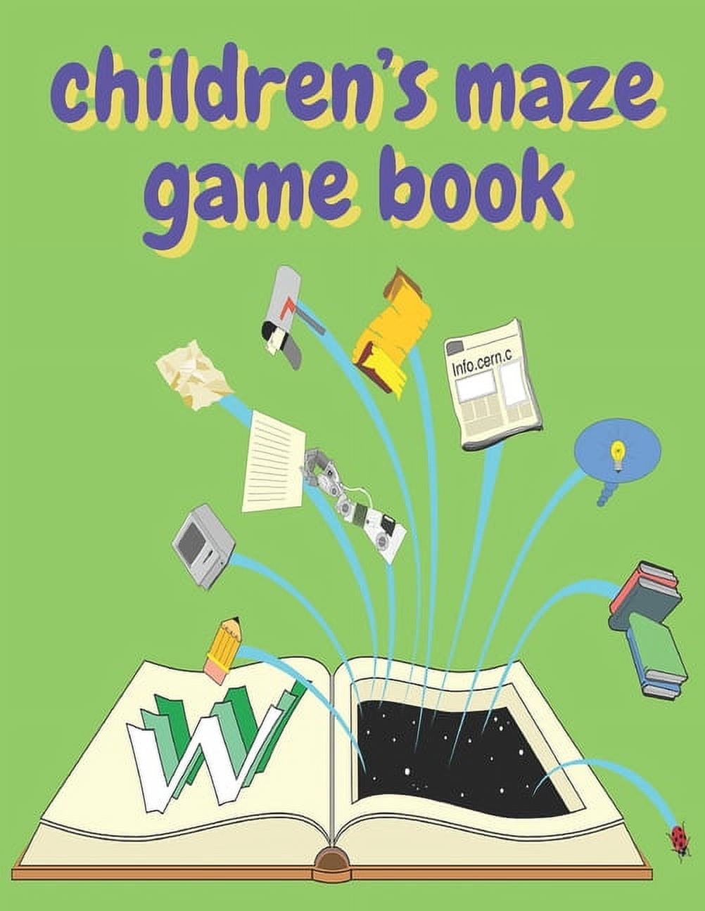 children's maze game book: children's activity book Games, puzzles and ...