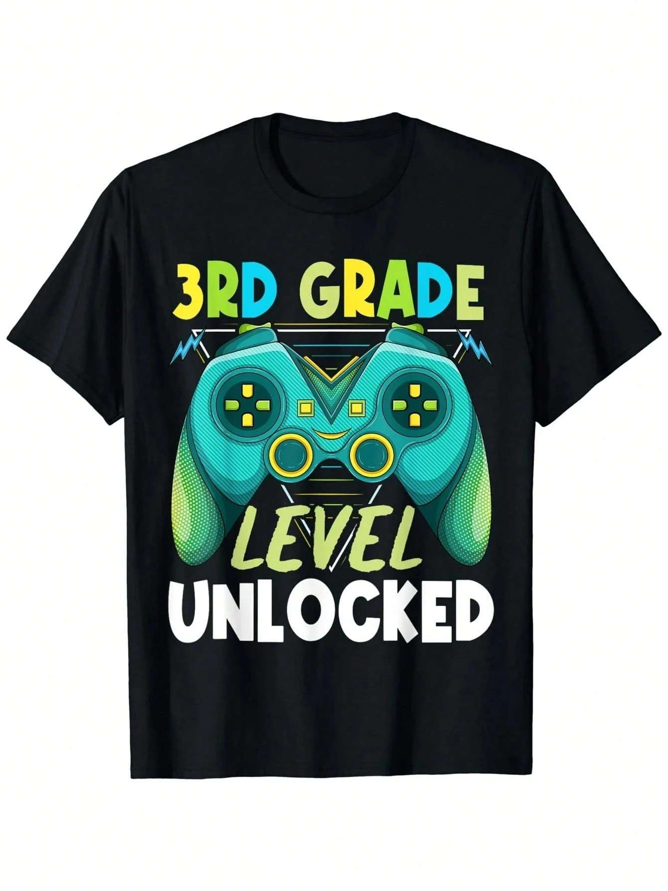 children's wear 3rd Grade Level Unlocked Video Game Controller Back to ...