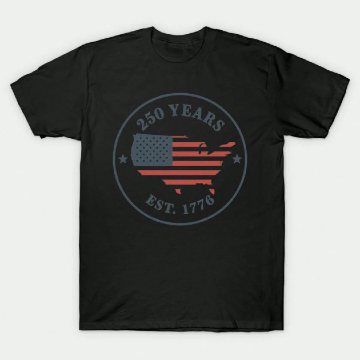 children’s wear Boy's Vintage Patriotic USA Flag 250 Years 1776 T-Shirt ...
