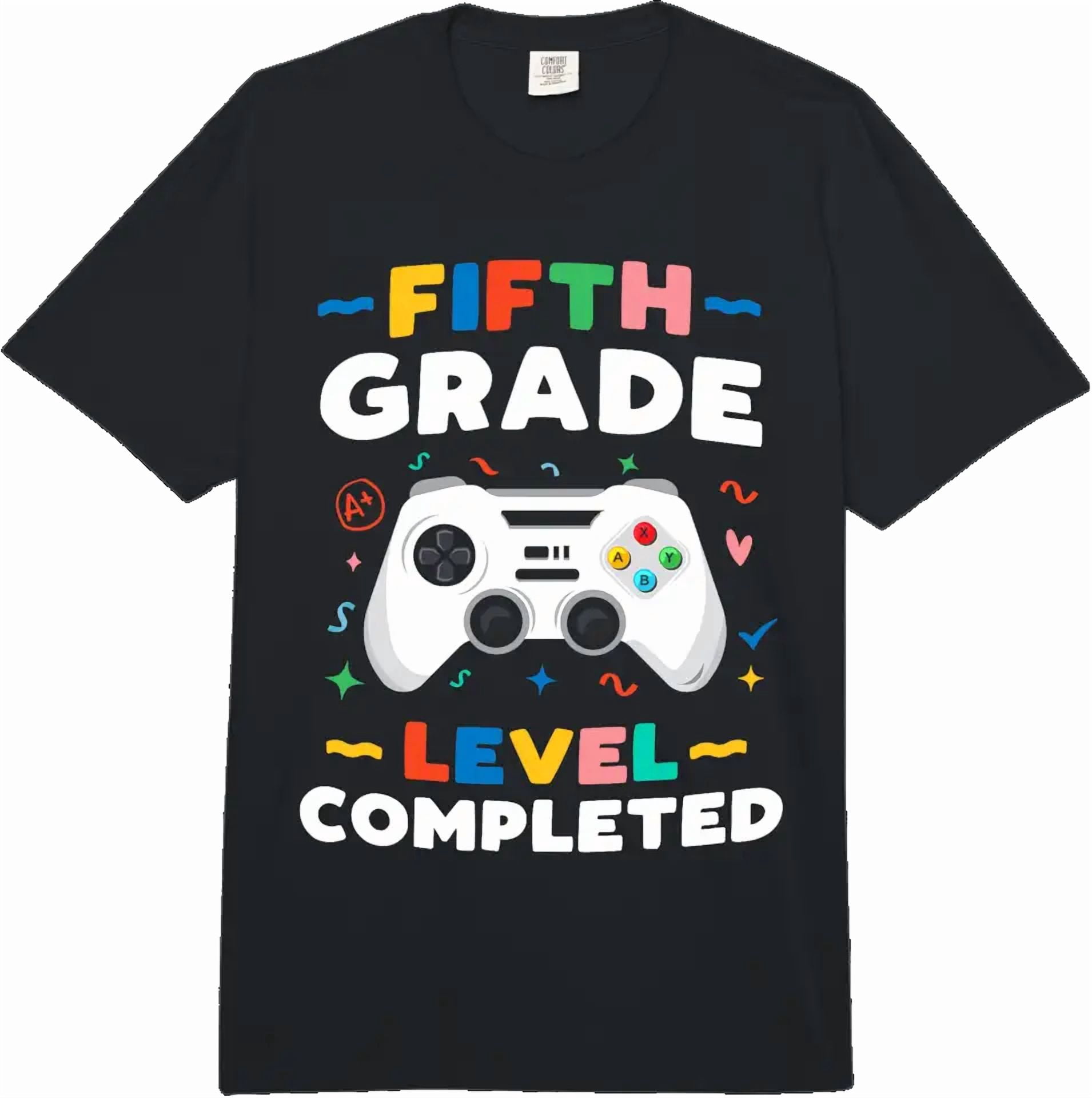 children’s wear Boys Girls Fifth Grade Level Completed Gaming ...
