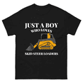 children’s wear Boys' Yellow Construction Skid Steer Loader Graphic T ...