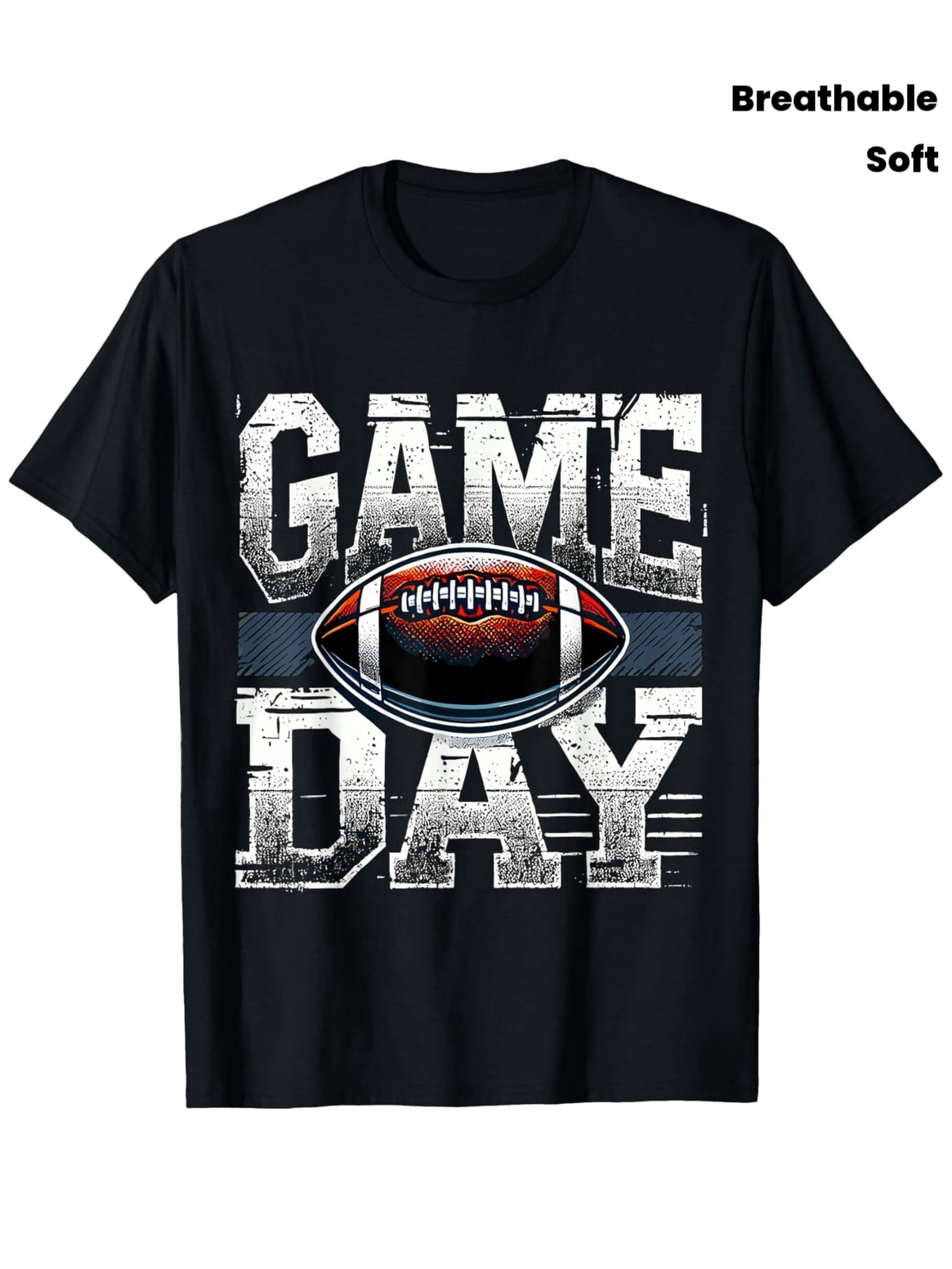 children’s wear Distressed Vintage Style Game Day Football Graphic Tee ...