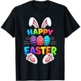 children’s wear Funny Cute Happy Easter Bunny Ears Eggs Celebration T ...