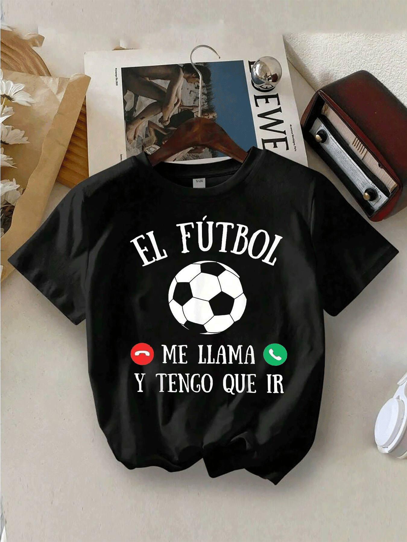 children’s wear Funny 'Football Calls Me' Graphic T-Shirt for Boys and ...