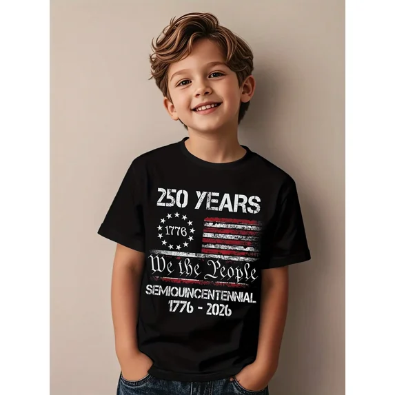 children’s wear Retro 250 Years We the People 1776-2026 ...