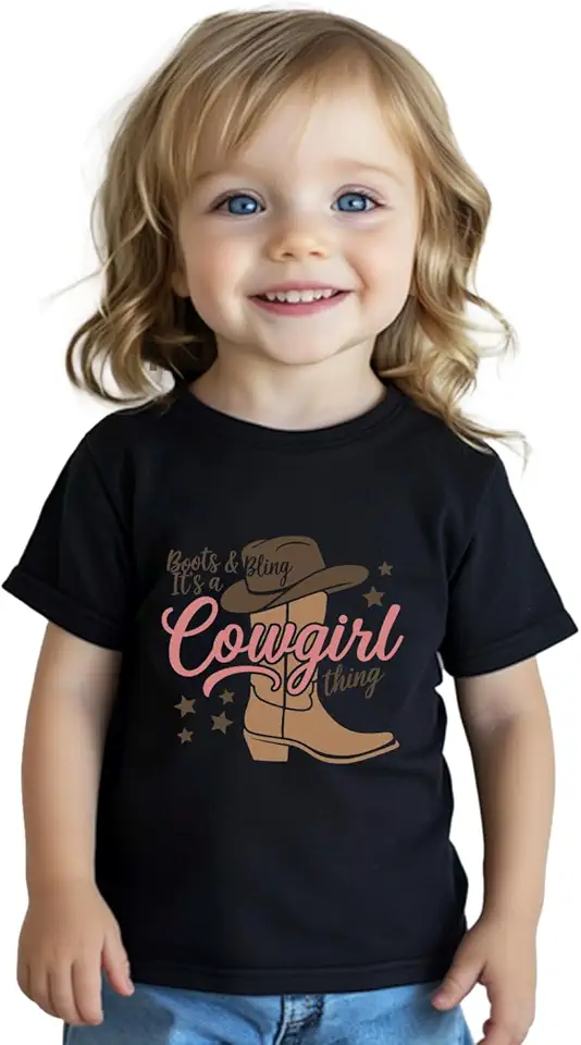 children’s wear Retro Boots and Bling It's a Cowgirl Thing Toddler ...