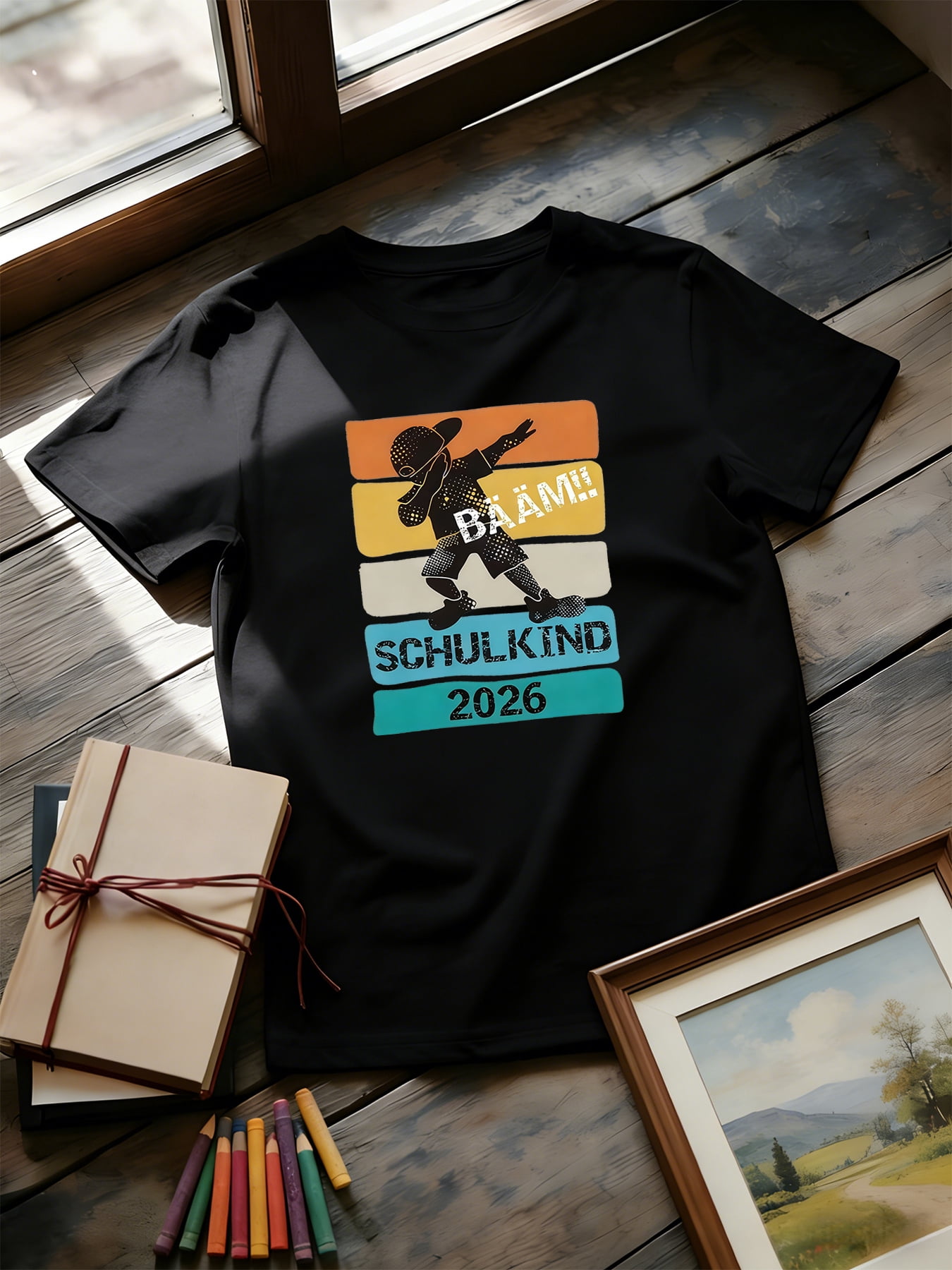 children’s wear Retro Dabbing Schulkind 2026 T-Shirt for Boys & Girls ...