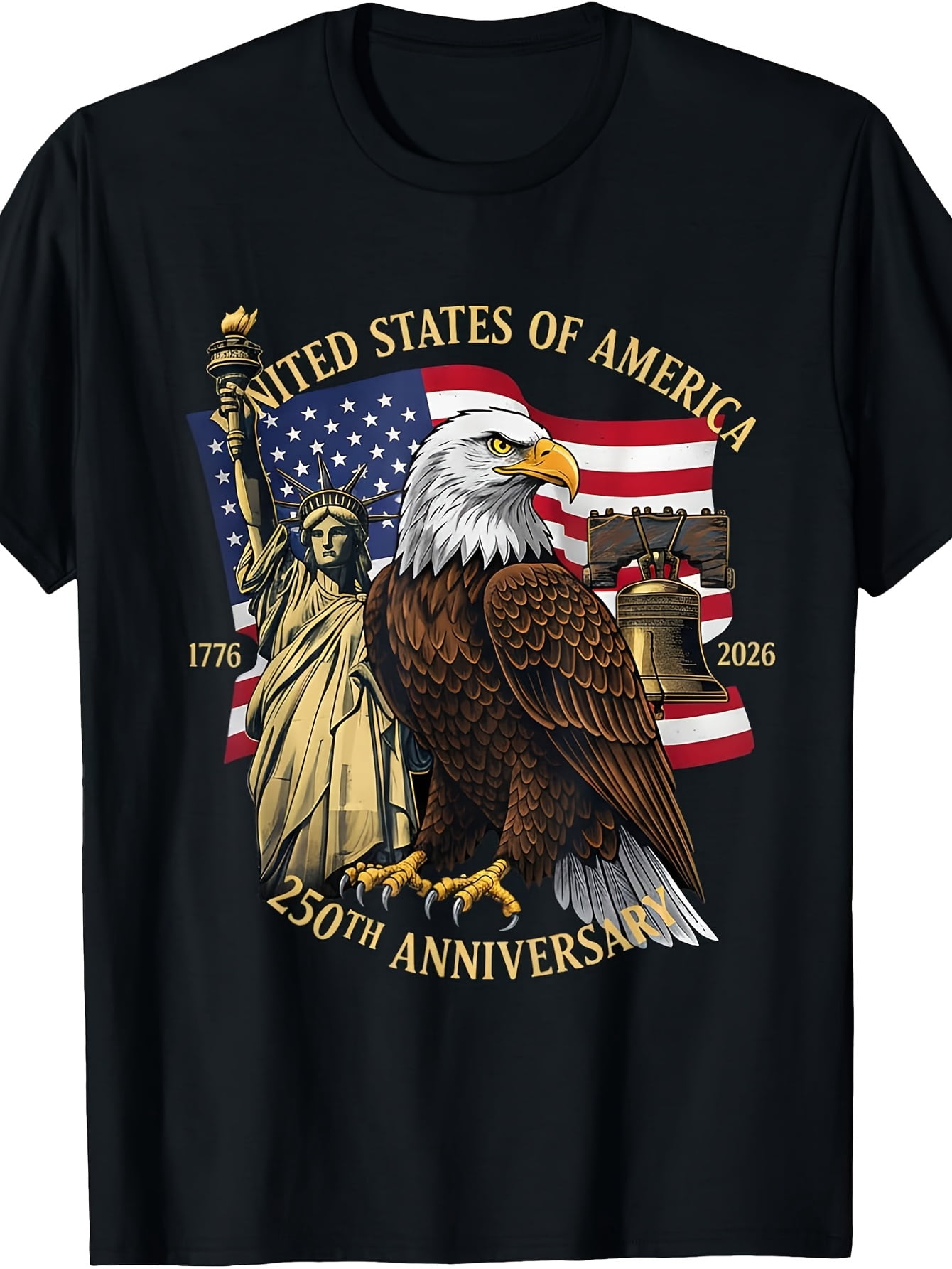 children’s wear Retro Patriotic Kids United States 250th Anniversary T ...