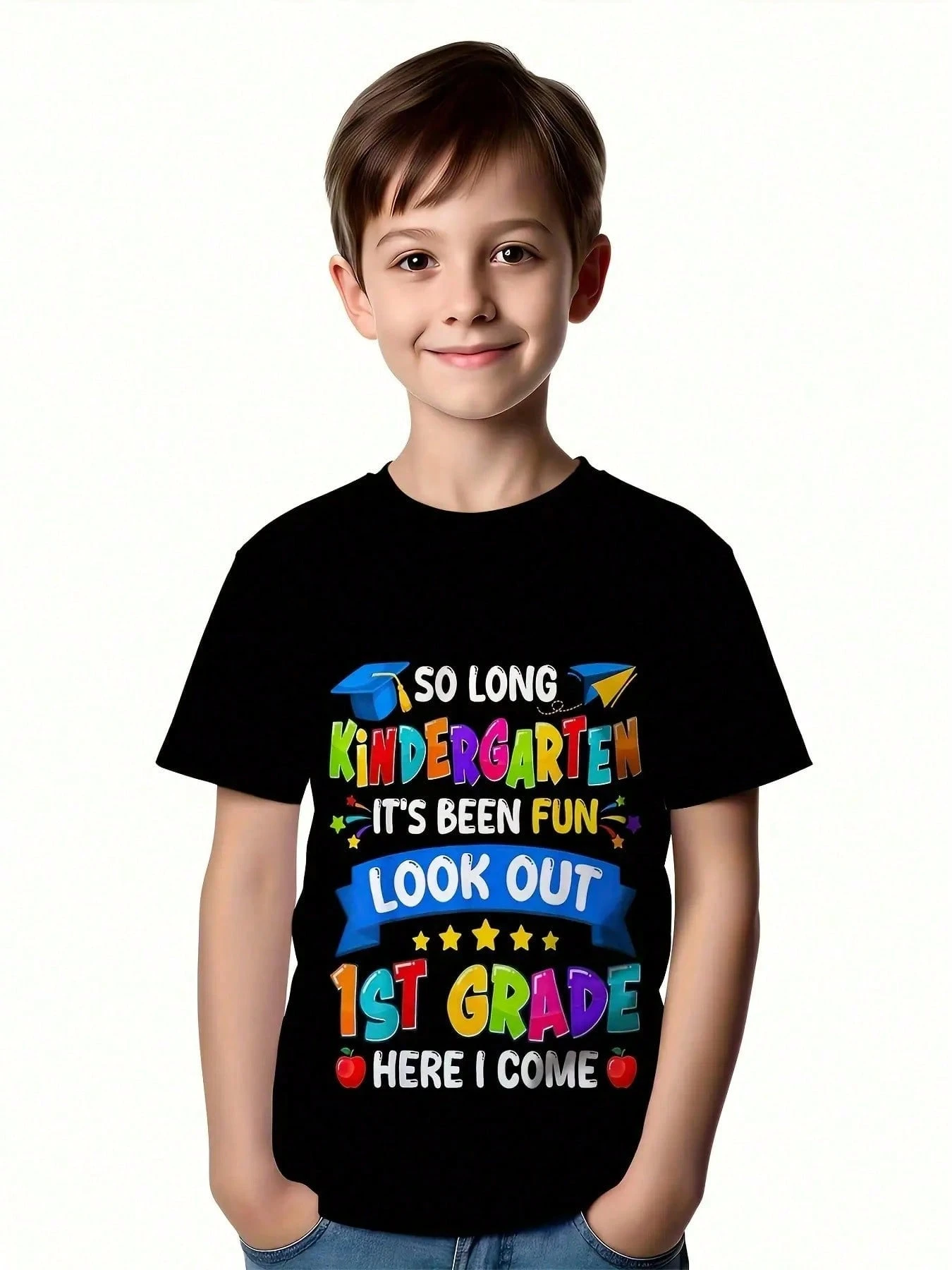 children’s wear So Long Kindergarten Look Out 1st Grade Here I Come ...