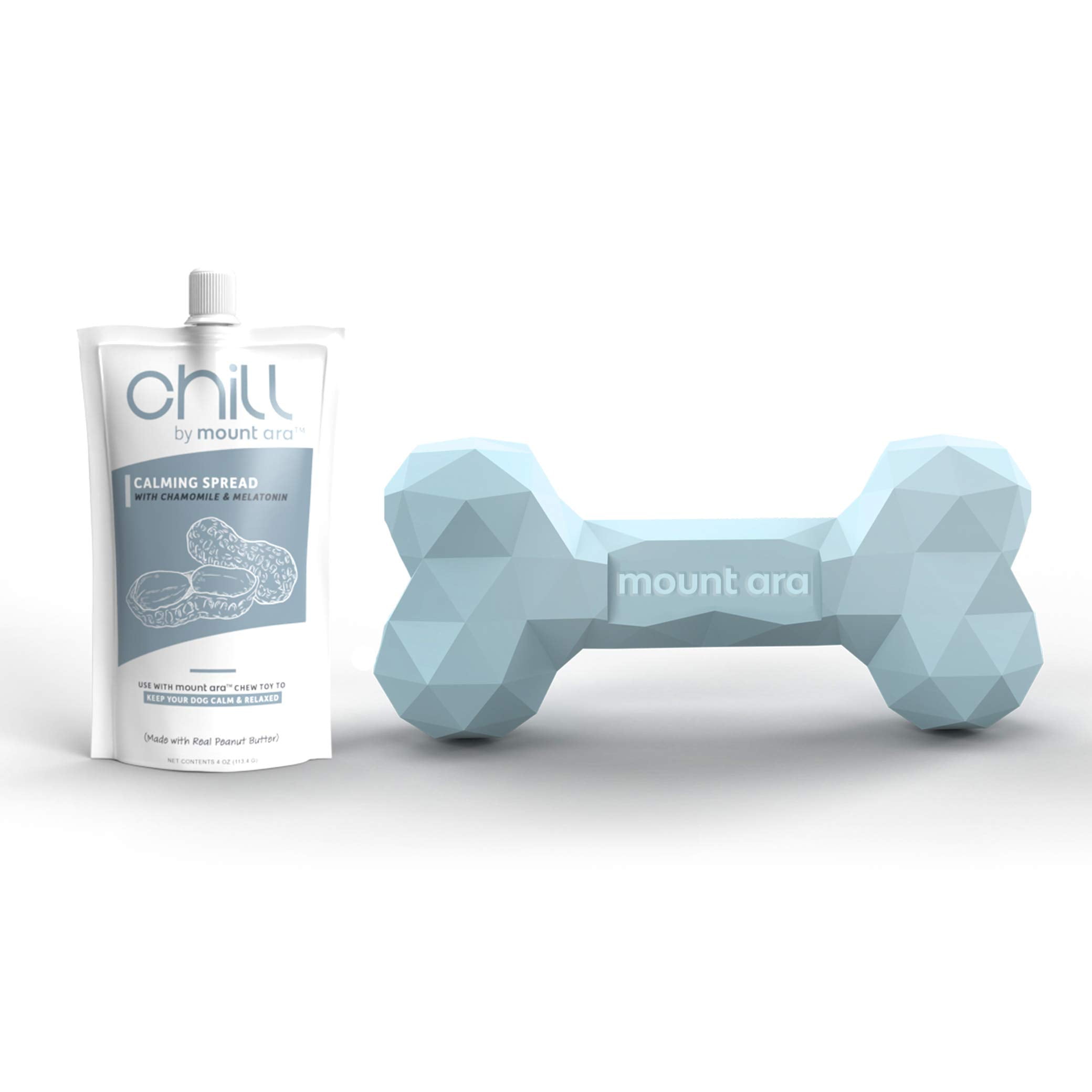 chill by mount ara CHILL KIT Calming Dog Peanut Butter & BPA-Free ...