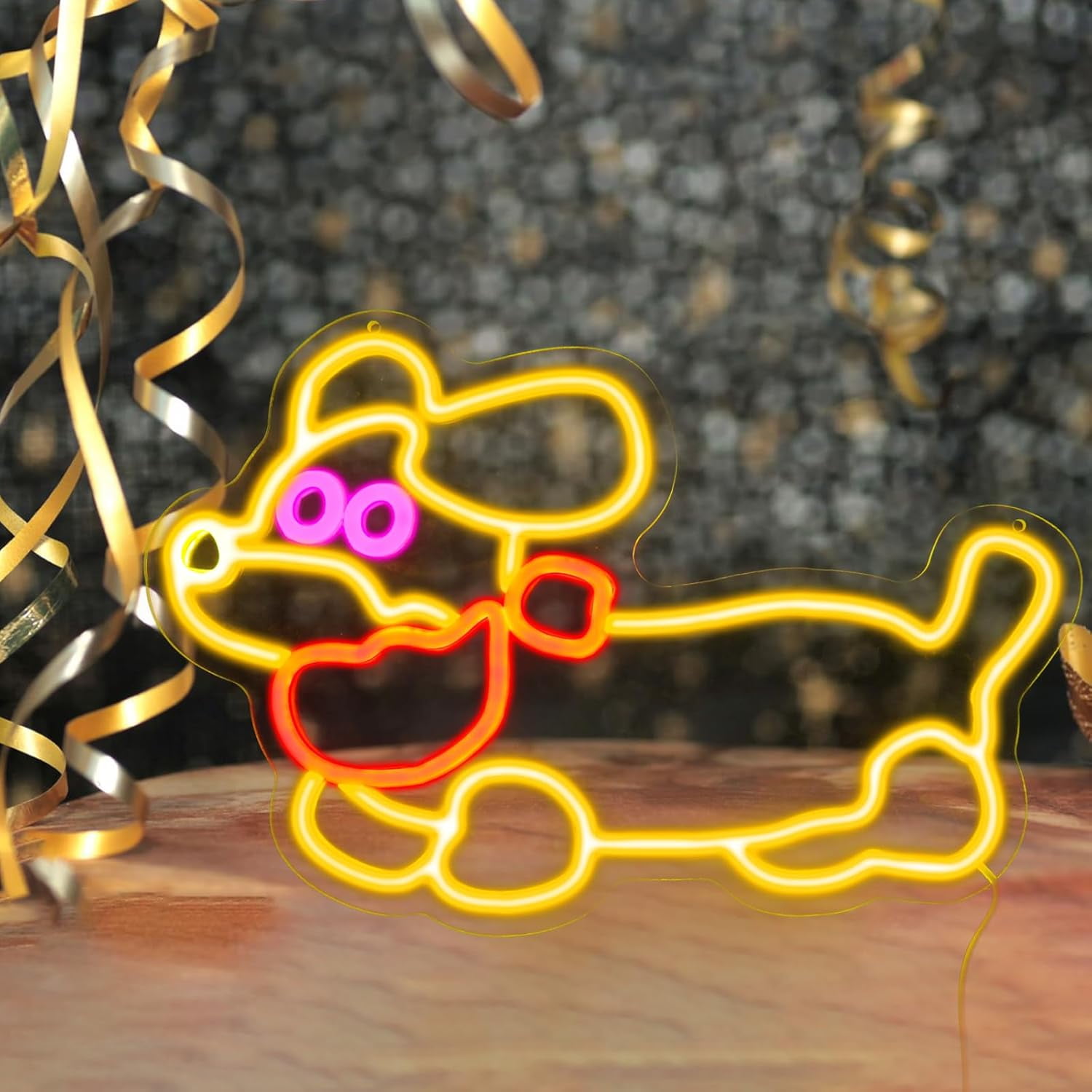 chilove Dachshund Neon Sign,Dimmable Cute Dog Neon Sign,Cute Puppy Led ...
