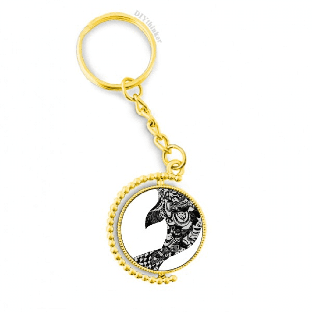 china masterpiece mountains rivers drawing metal connector key chain ...