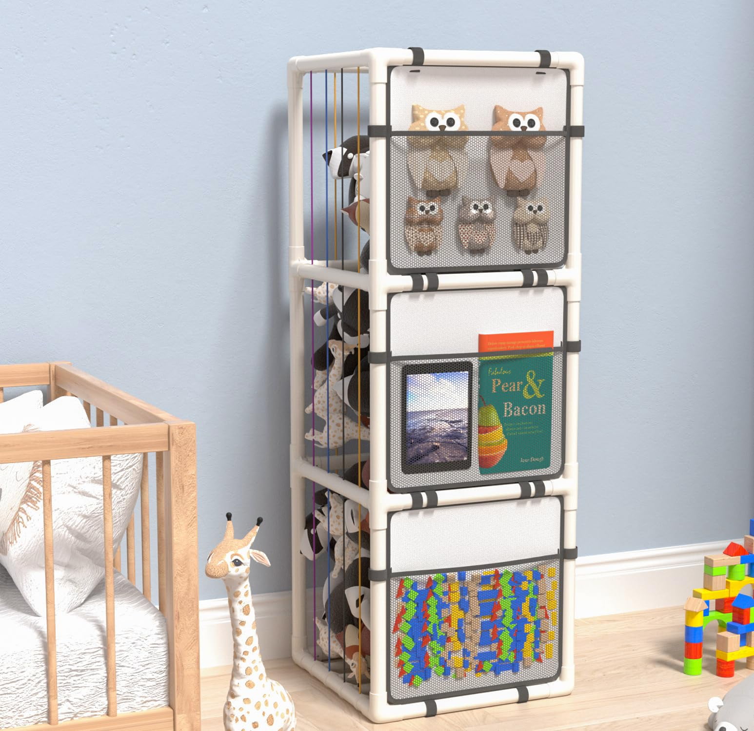 chinensis 2025 New Extra Large Stuffed Animal Storage Zoo-ABS Plushies ...