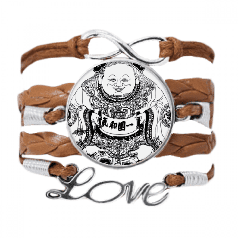 chinese culture qing dynasty line drawing bracelet love chain ornament ...