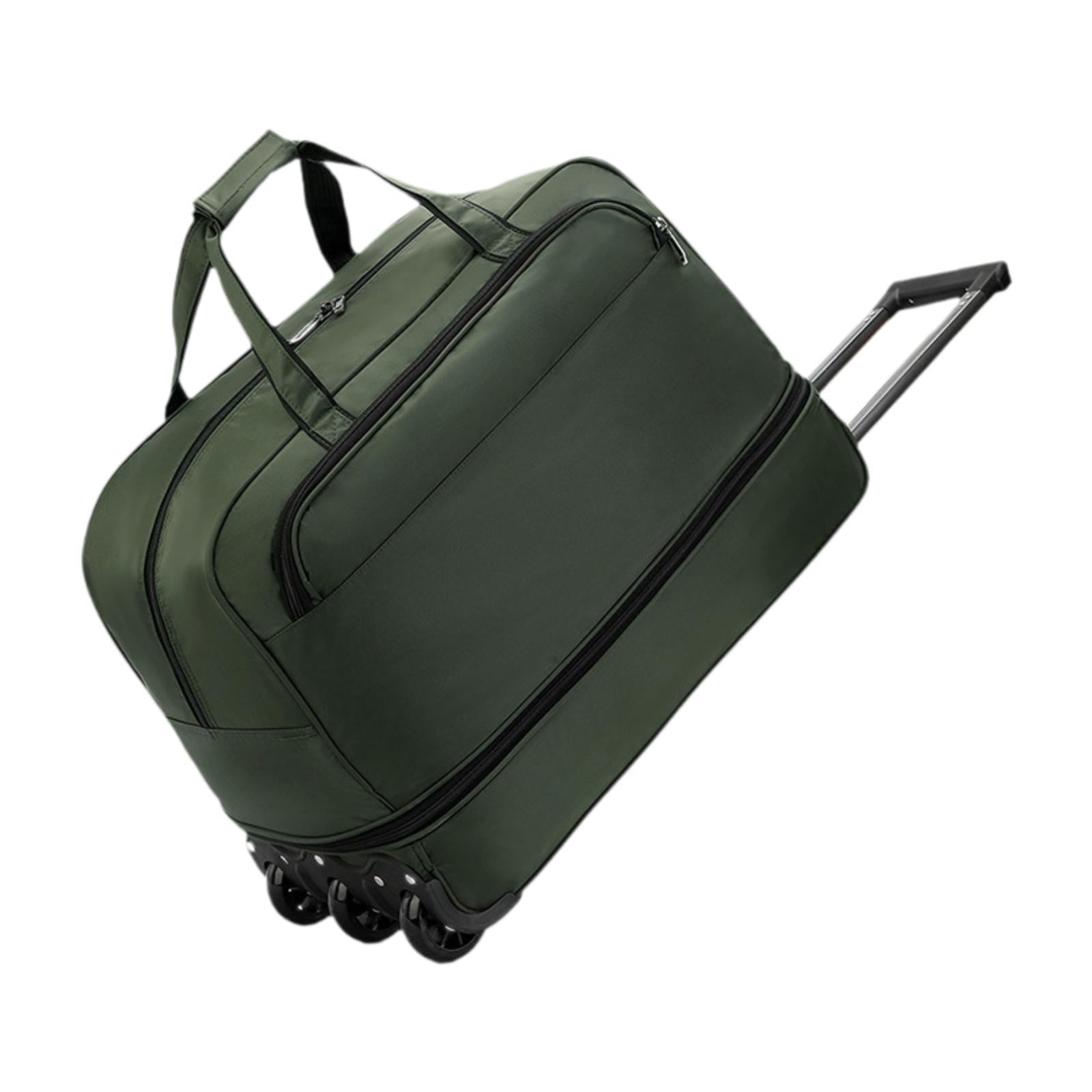 chiwanji Rolling Duffle Bag with Wheels,Large Capacity Organizer Travel ...