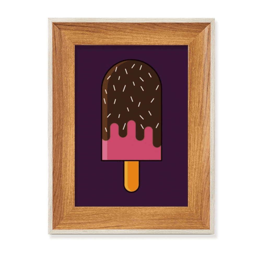 chote needle crispy sweet ice desktop wooden photo frame display ...