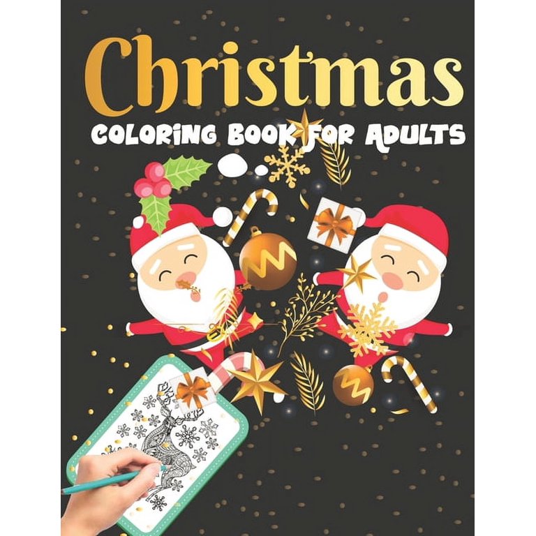 cute christmas holiday coloring book