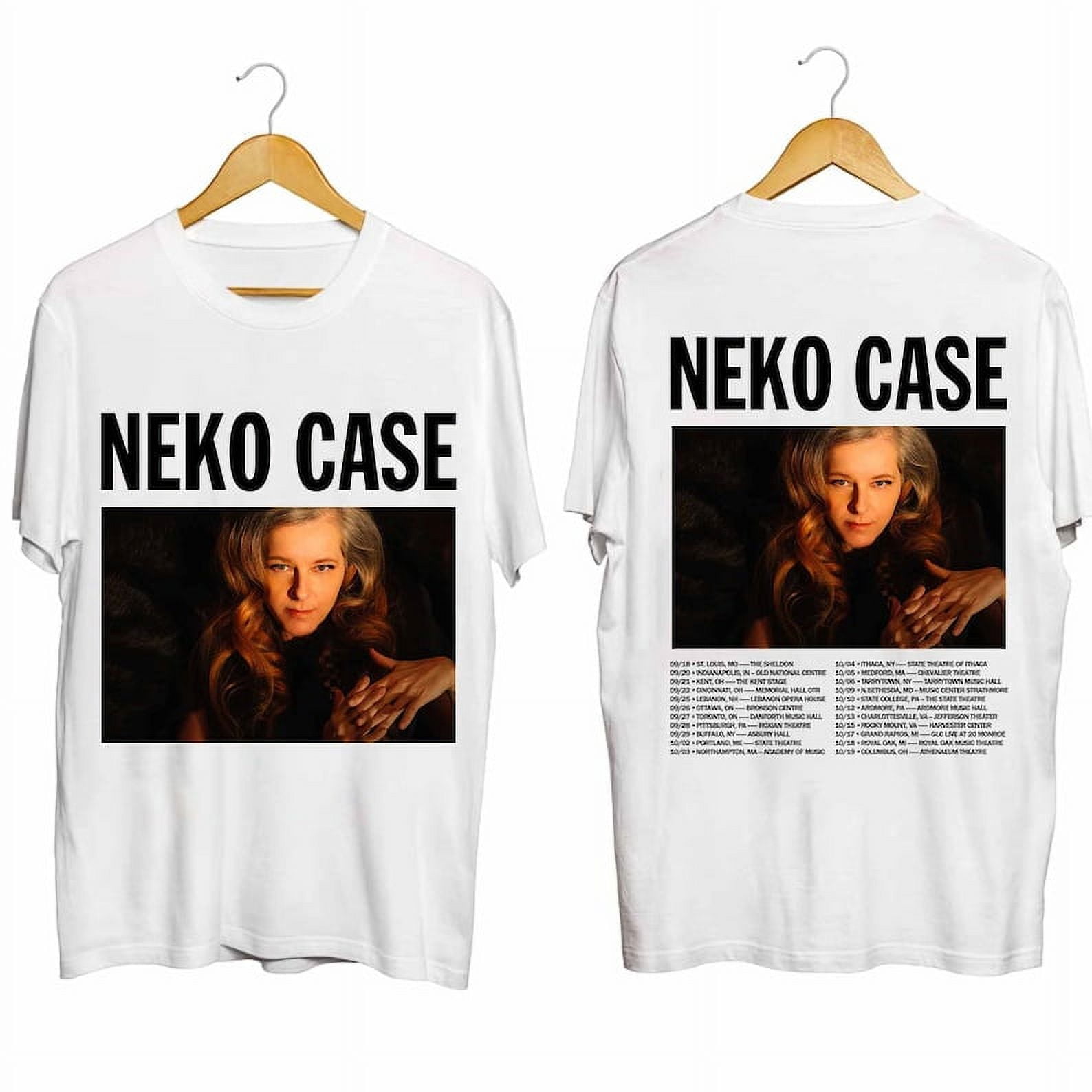 ciEN01081-2SIDE UNISEX T-SHIRT, 100% cotton, Neko Case 2024 Tour Shirt ... ciEN01081-2SIDE UNISEX T-SHIRT, 100% cotton, Neko Case 2024 Tour Shirt ...