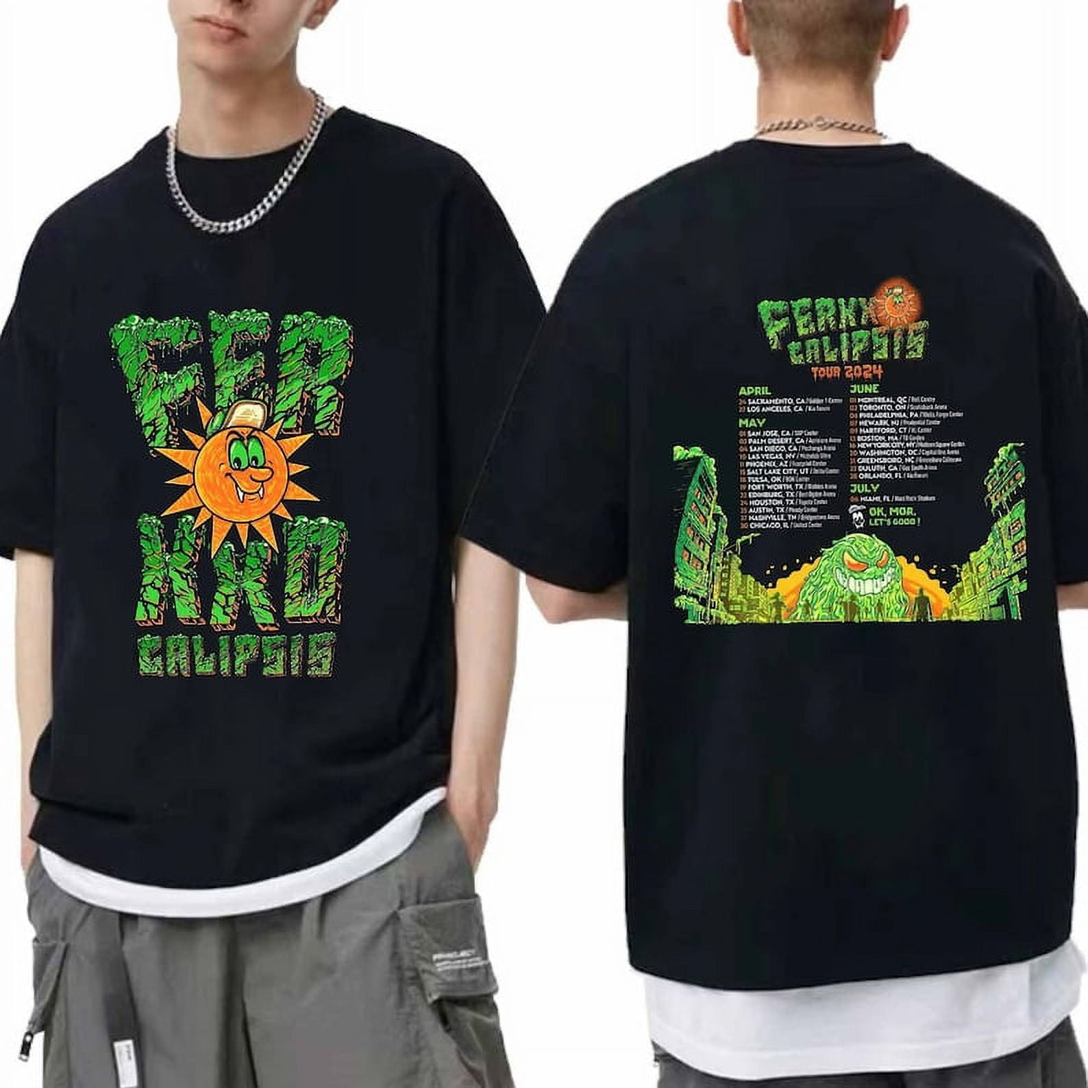 ciEN01081-2SIDE UNISEX T-SHIRT, Feid Ferxxo 2024 Tour Shirt ... ciEN01081-2SIDE UNISEX T-SHIRT, Feid Ferxxo 2024 Tour Shirt ...