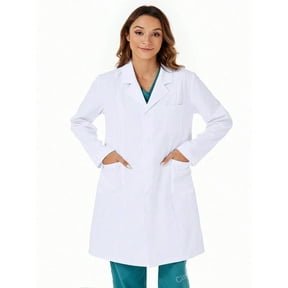 Red Kap Men's Lab Coat with Button Closure - Walmart.com