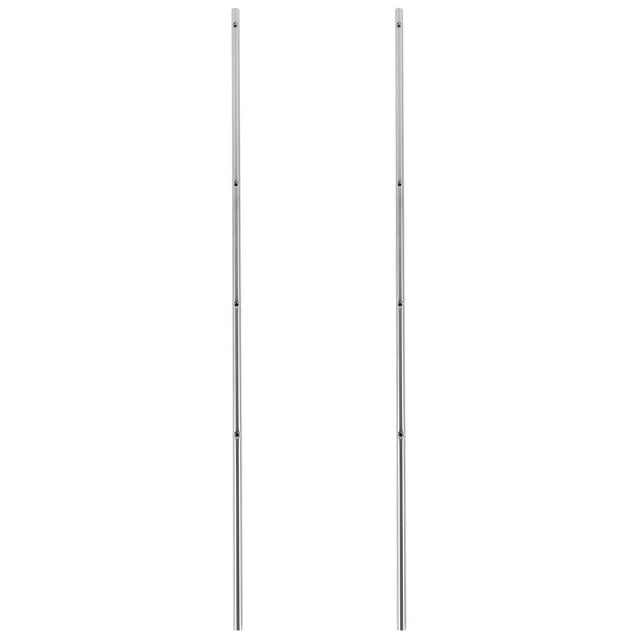 Milisten Table Rods Iron Football Table Pole Silver 2Pcs - Walmart.com
