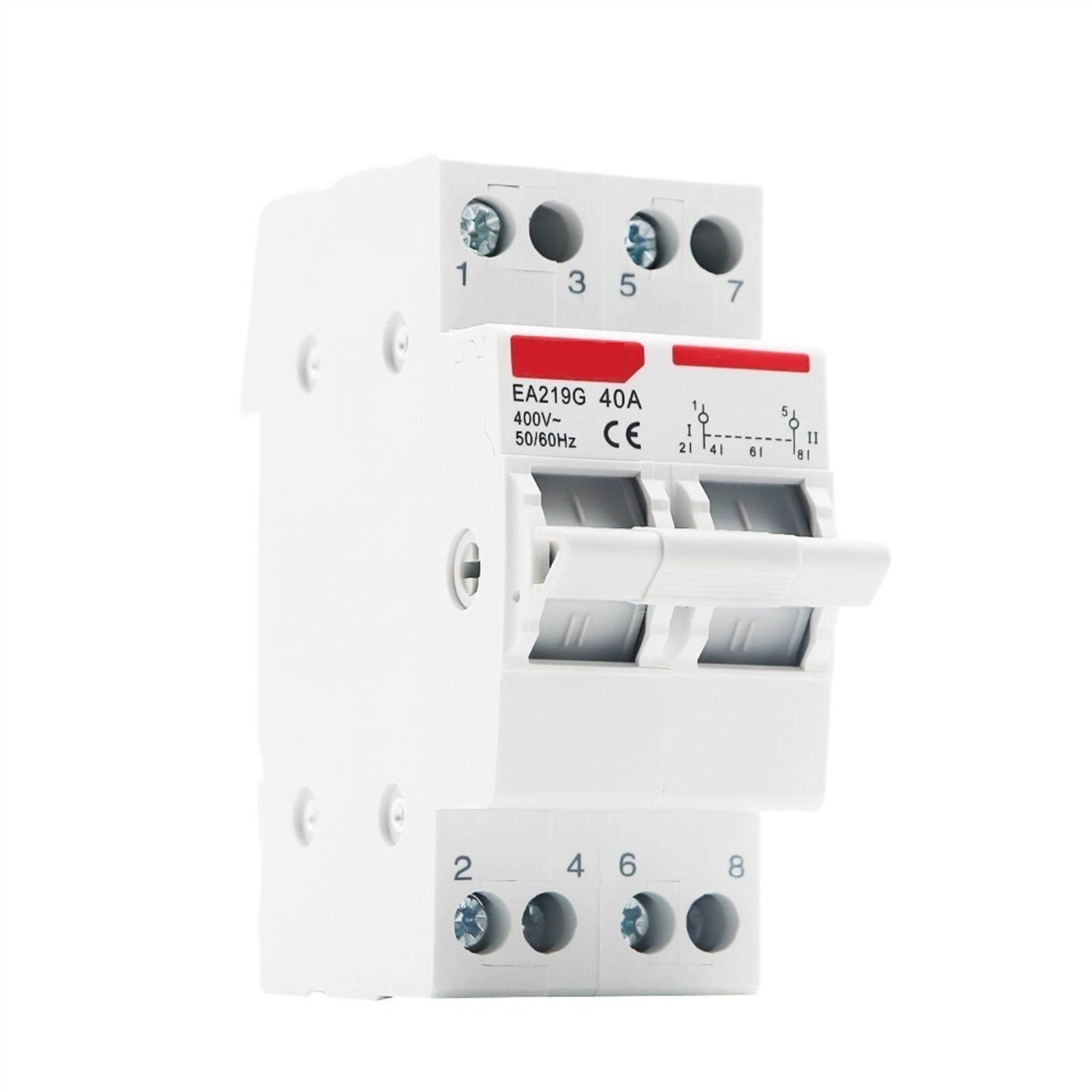 circuit breaker 2P 40A 63A Dual Power Manual Transfer Interlock Circuit ...