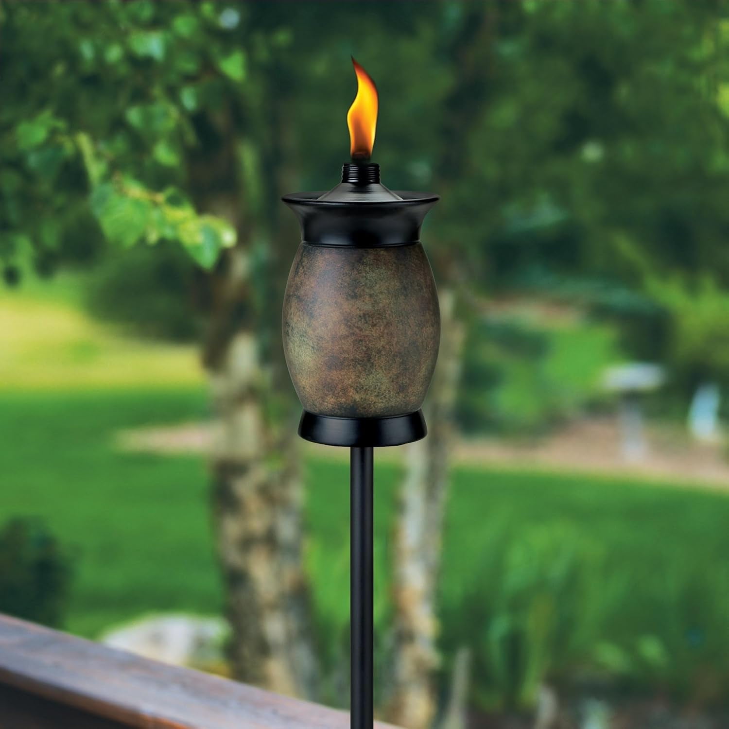 civbuohnp Resin Jar Torch 4-in-1 Design 64" \u2013 Weather-Resistant ...